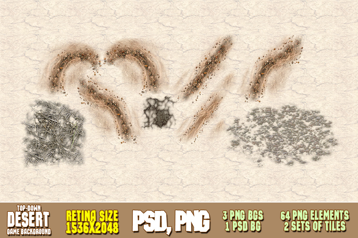 ArtStation - Desert Game Background | Game Assets