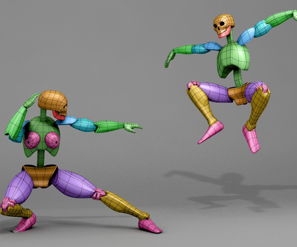 ArtStation - Anatomy 3D Model Reference For Artist 3D model | Resources