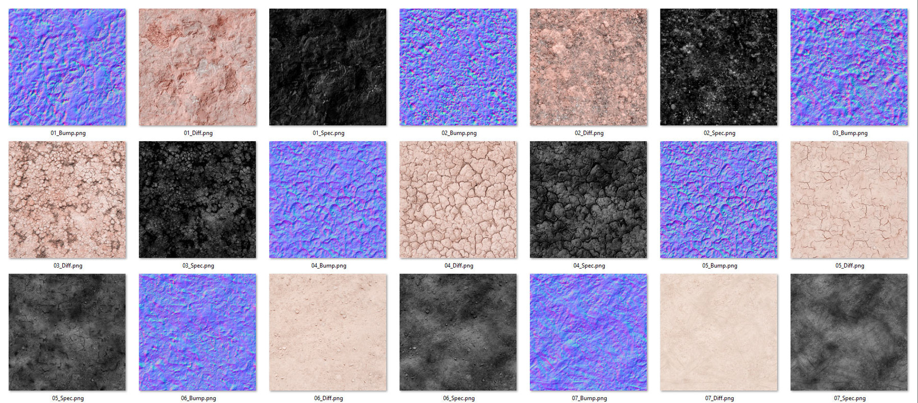 ArtStation - Ground Texture Set | Game Assets