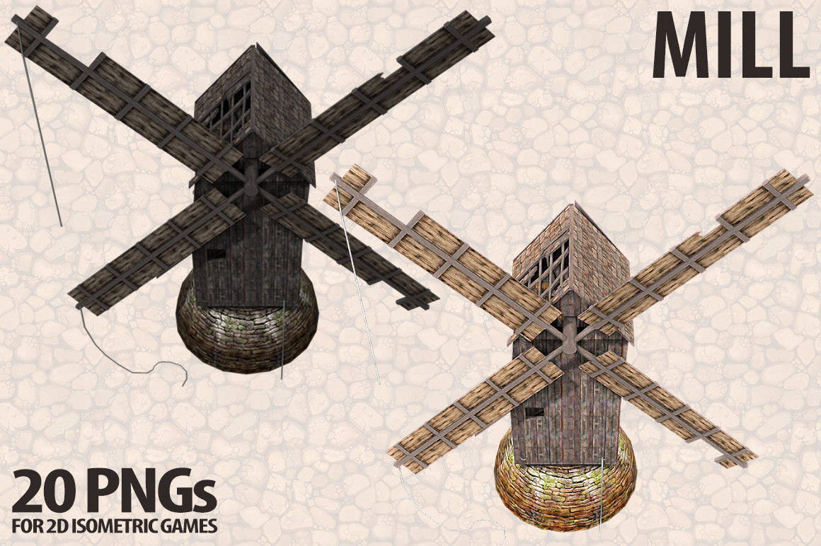 ArtStation - Mill | Game Assets