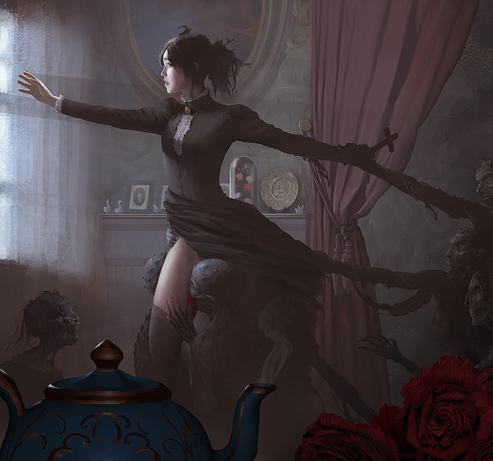 ArtStation - Victorian Vampires Full Video Process | Tutorials