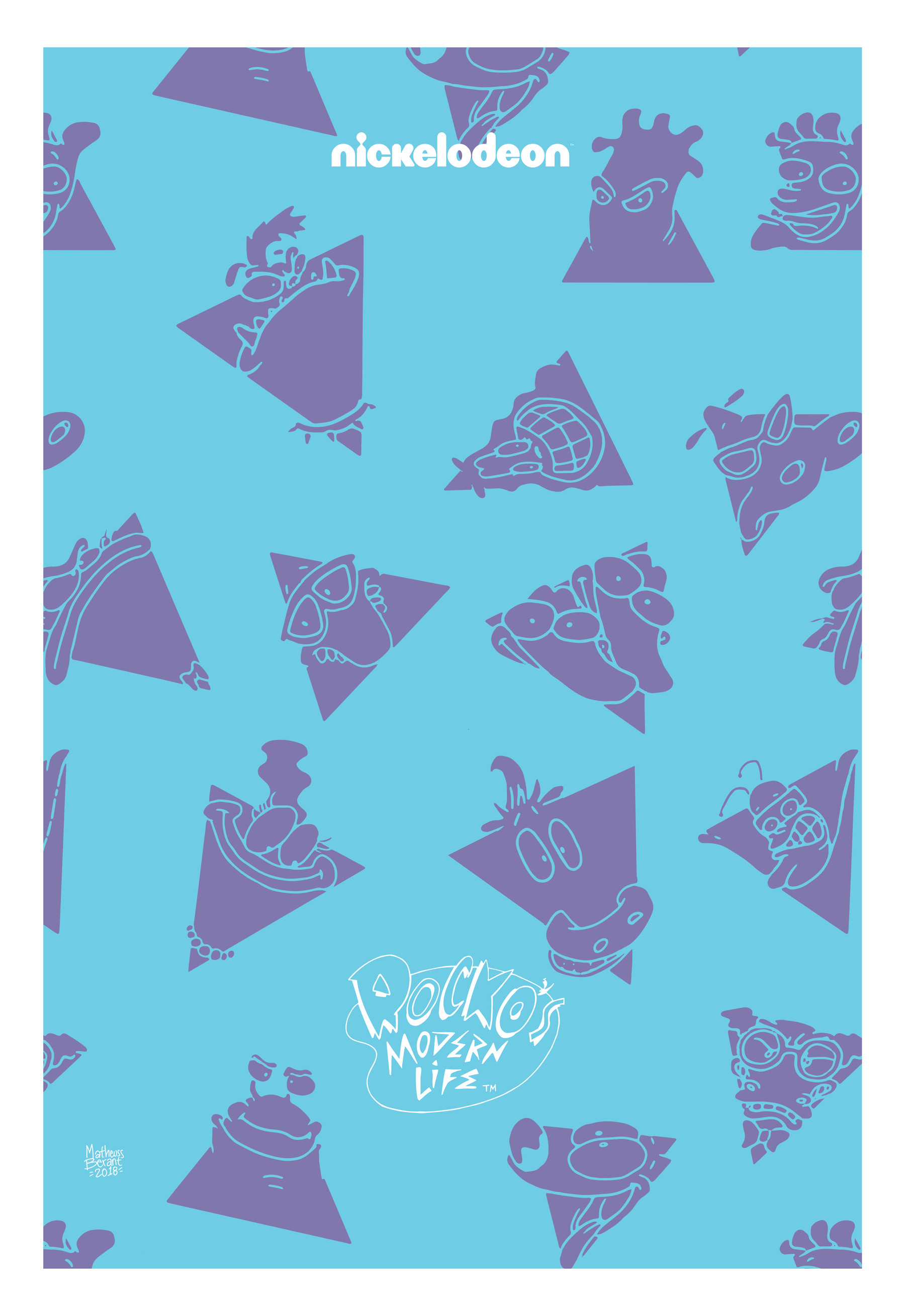 ArtStation - Rocko's Modern Life Poster | Artworks