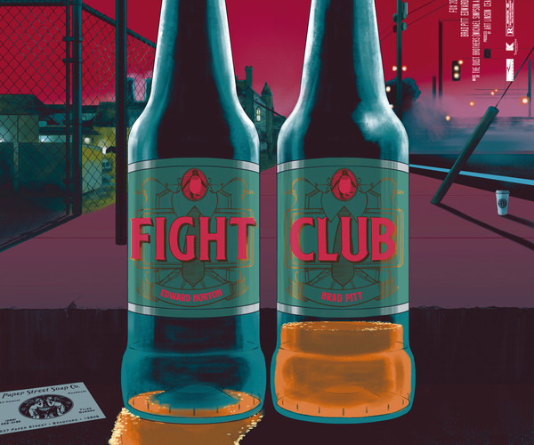 ArtStation - FIGHT CLUB FANART POSTER | Artworks