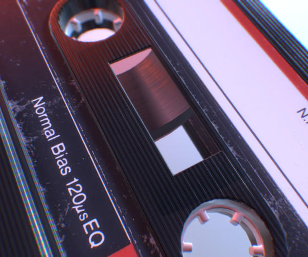 ArtStation - Cassette Tape 3D Model | Resources