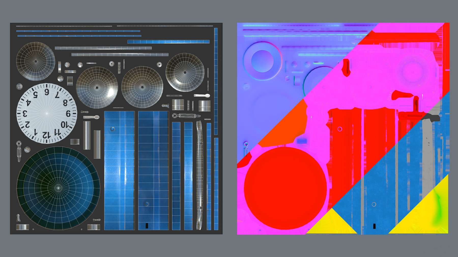 ArtStation - Alarm Clock Bedroom Clutter (PBR Game Ready) | Game Assets