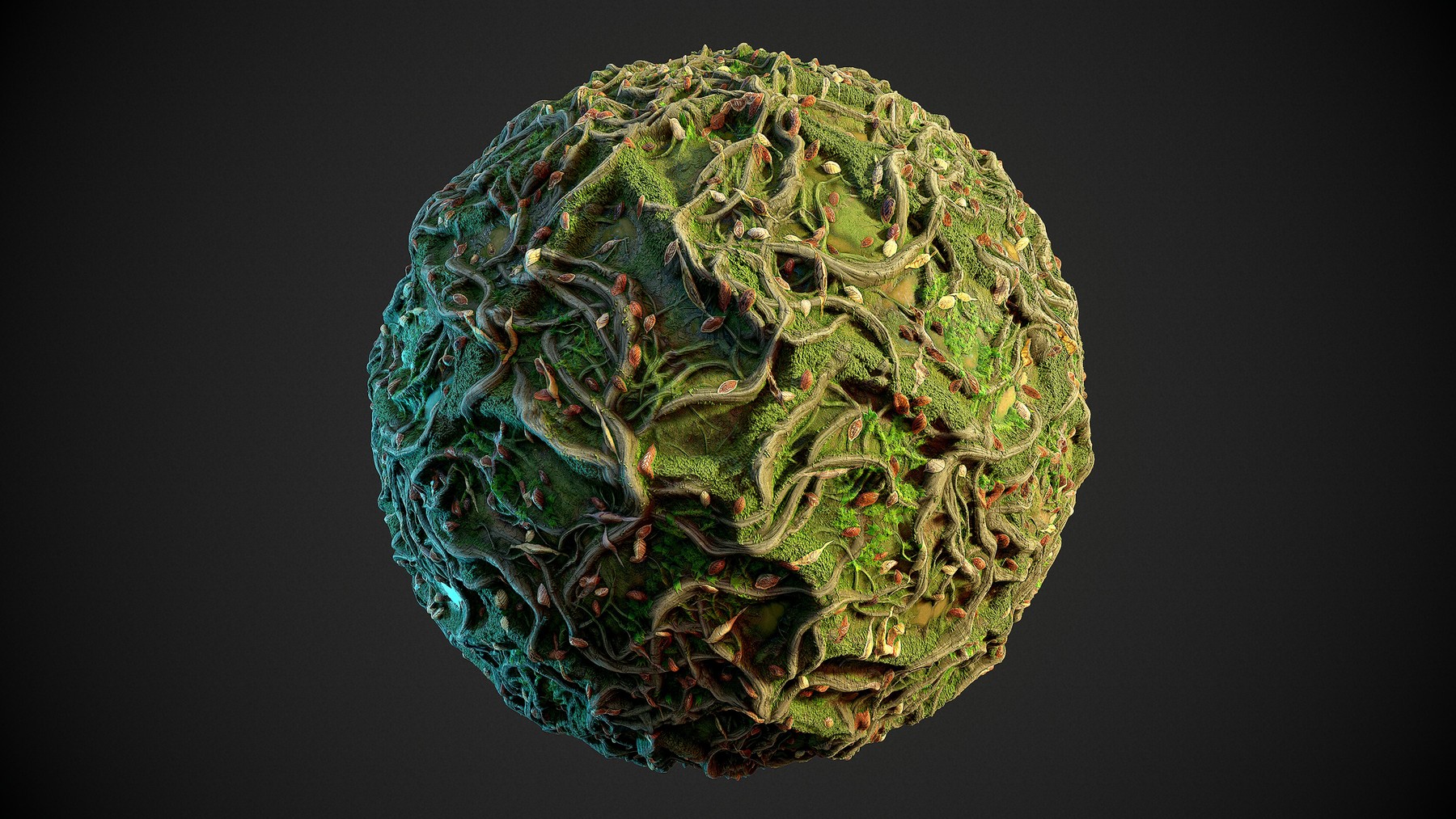 ArtStation - Forest Ground Roots | Game Assets