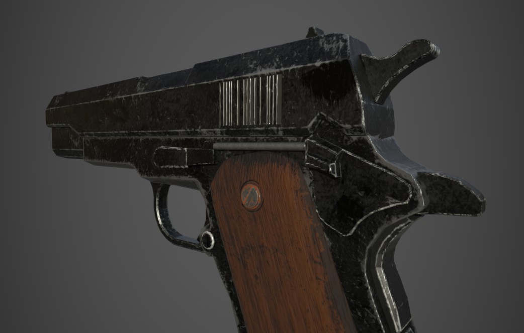 ArtStation - Colt 1911 Gun | Game Assets