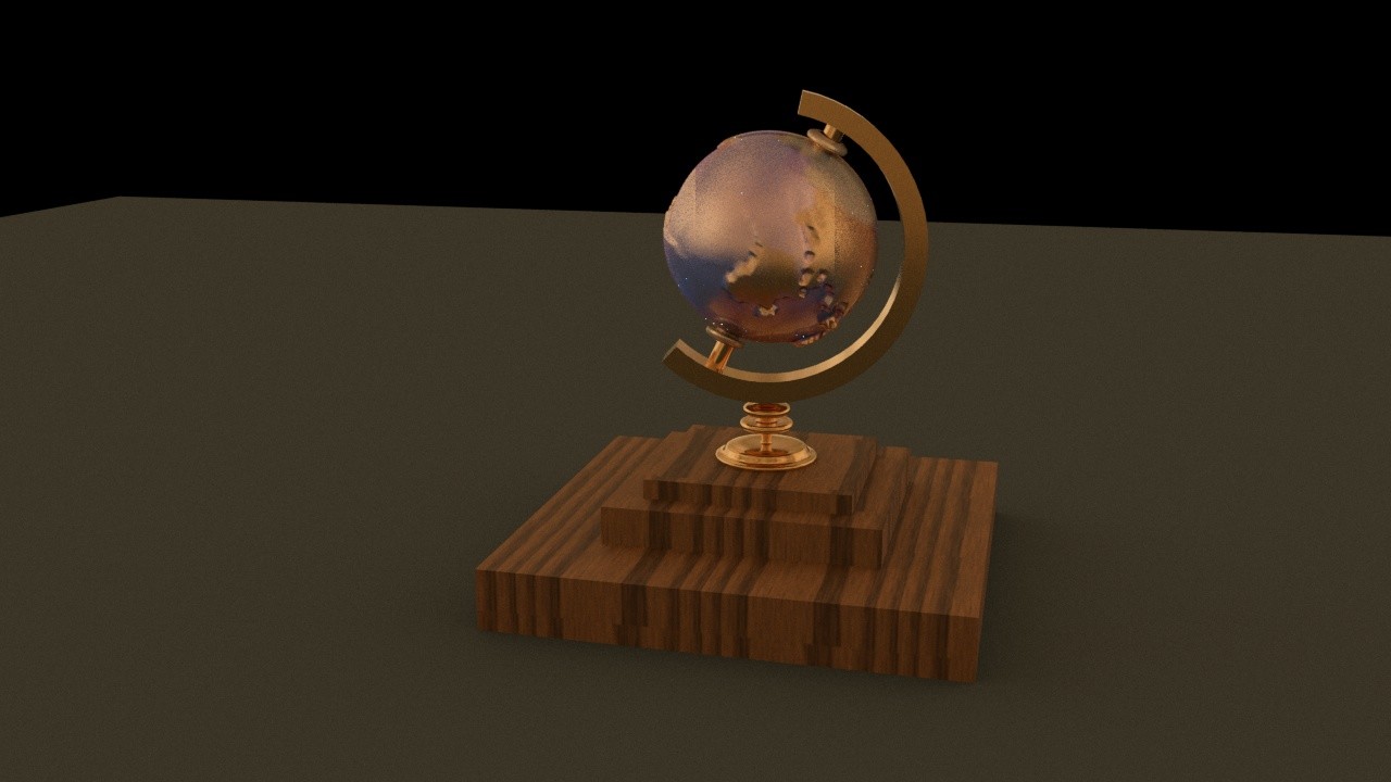 ArtStation - Desk Globe | Game Assets