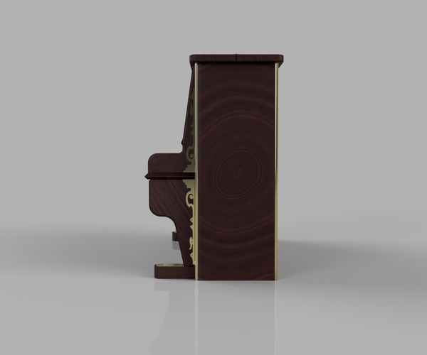 ArtStation - Upright Piano 3D Model | Resources