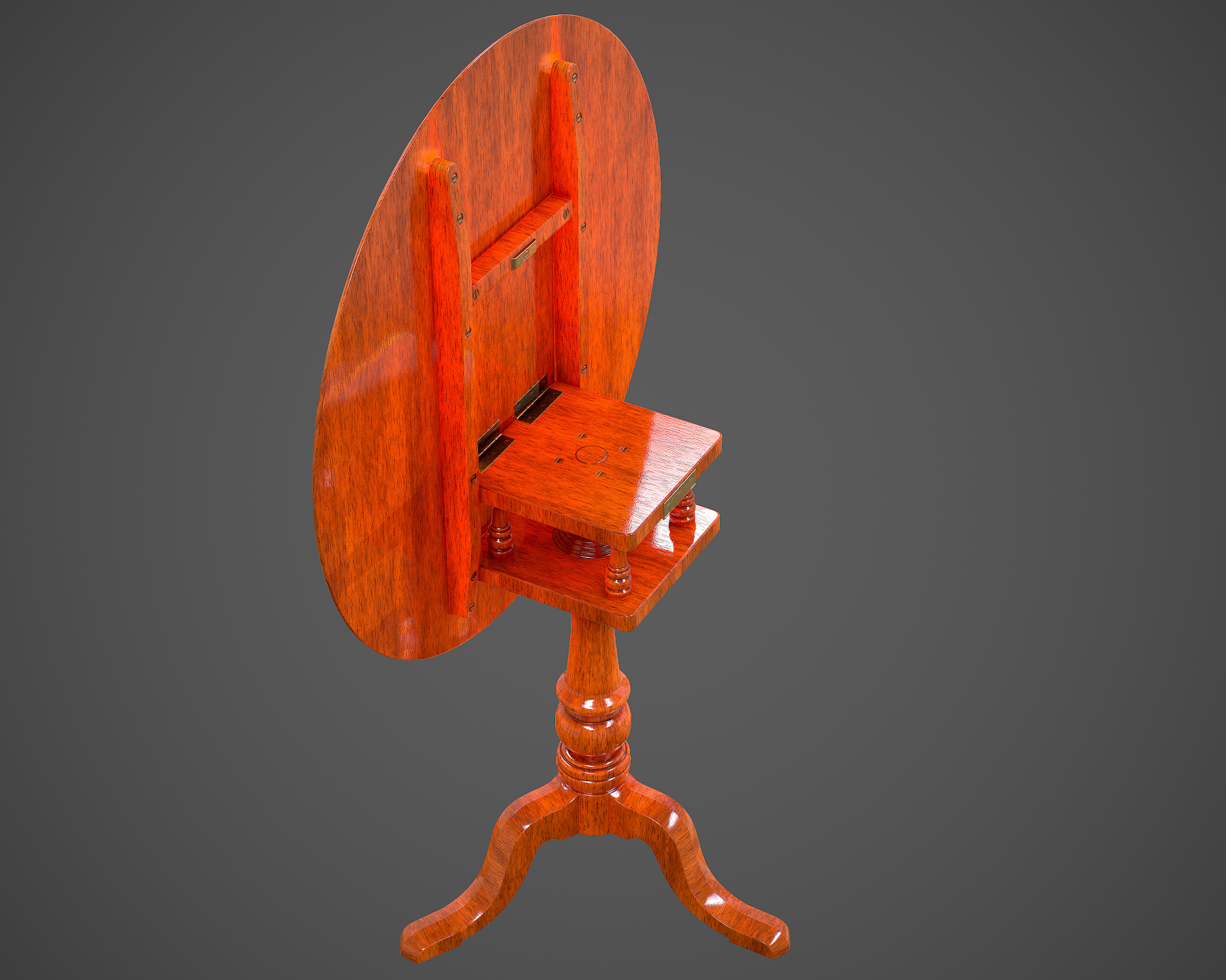 ArtStation - Tilt Top Table - PBR | Game Assets