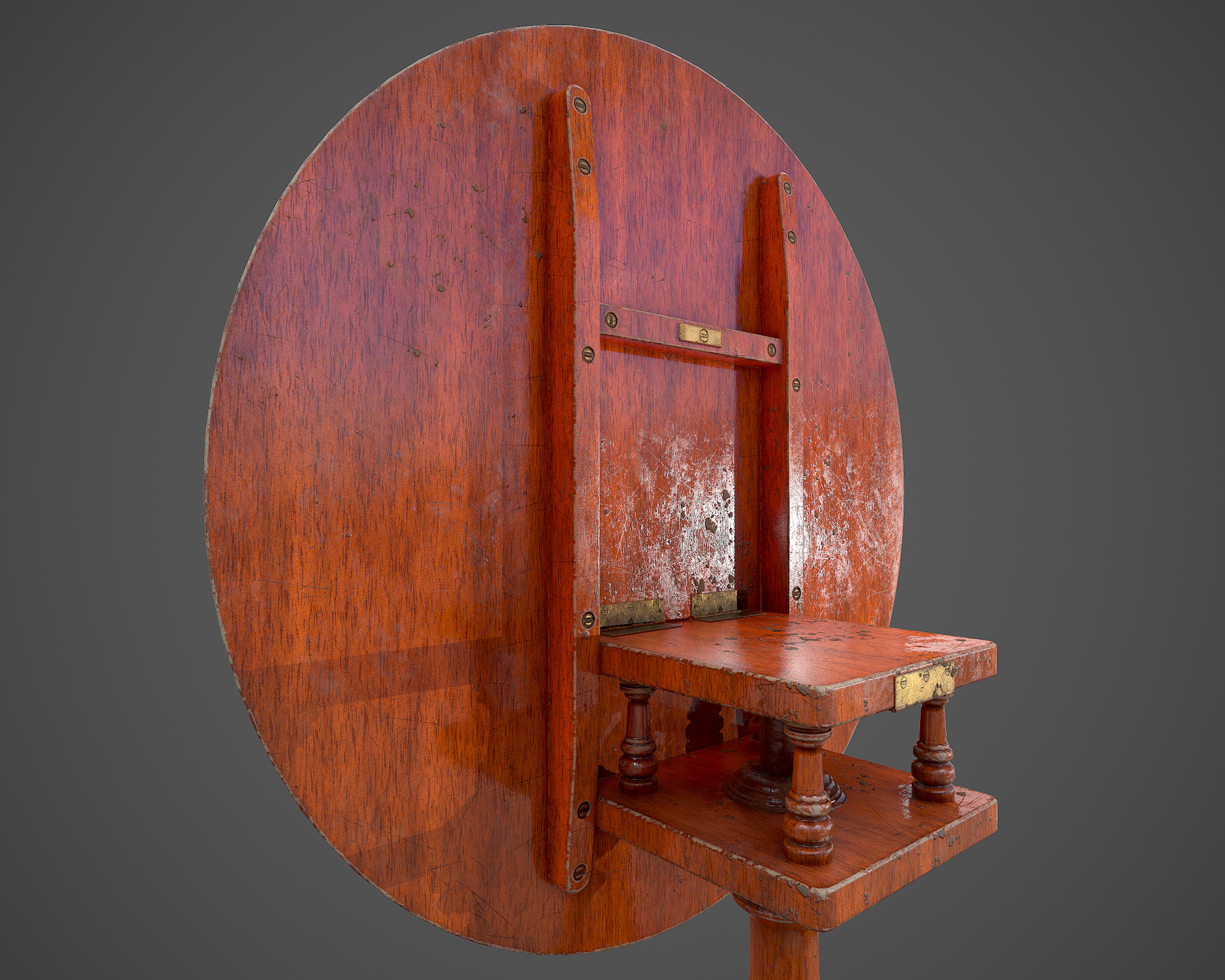 ArtStation - Tilt Top Table - PBR | Game Assets