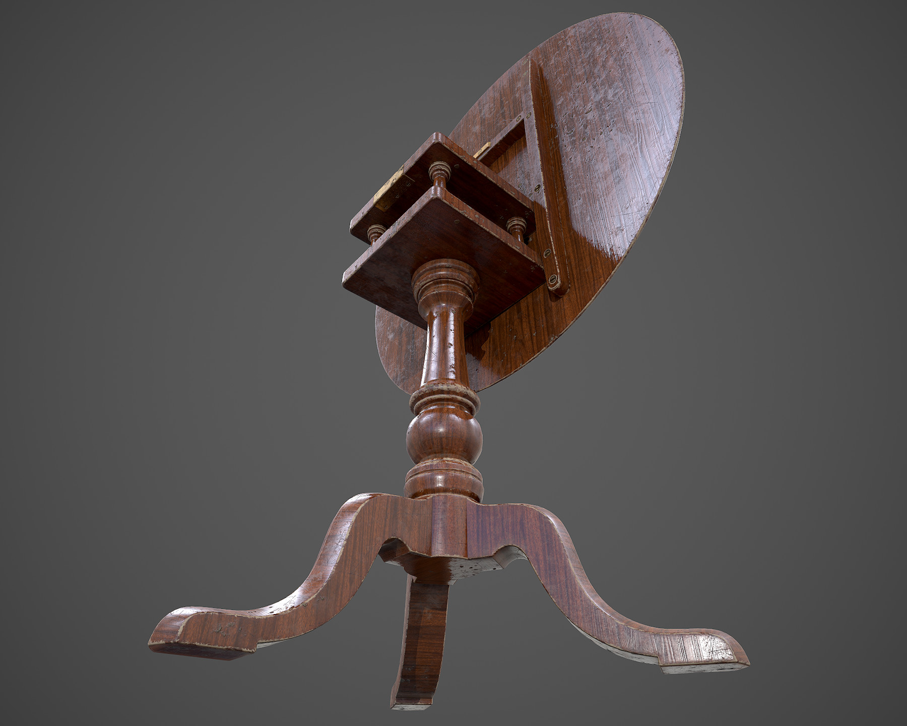 ArtStation - Tilt Top Table - PBR | Game Assets
