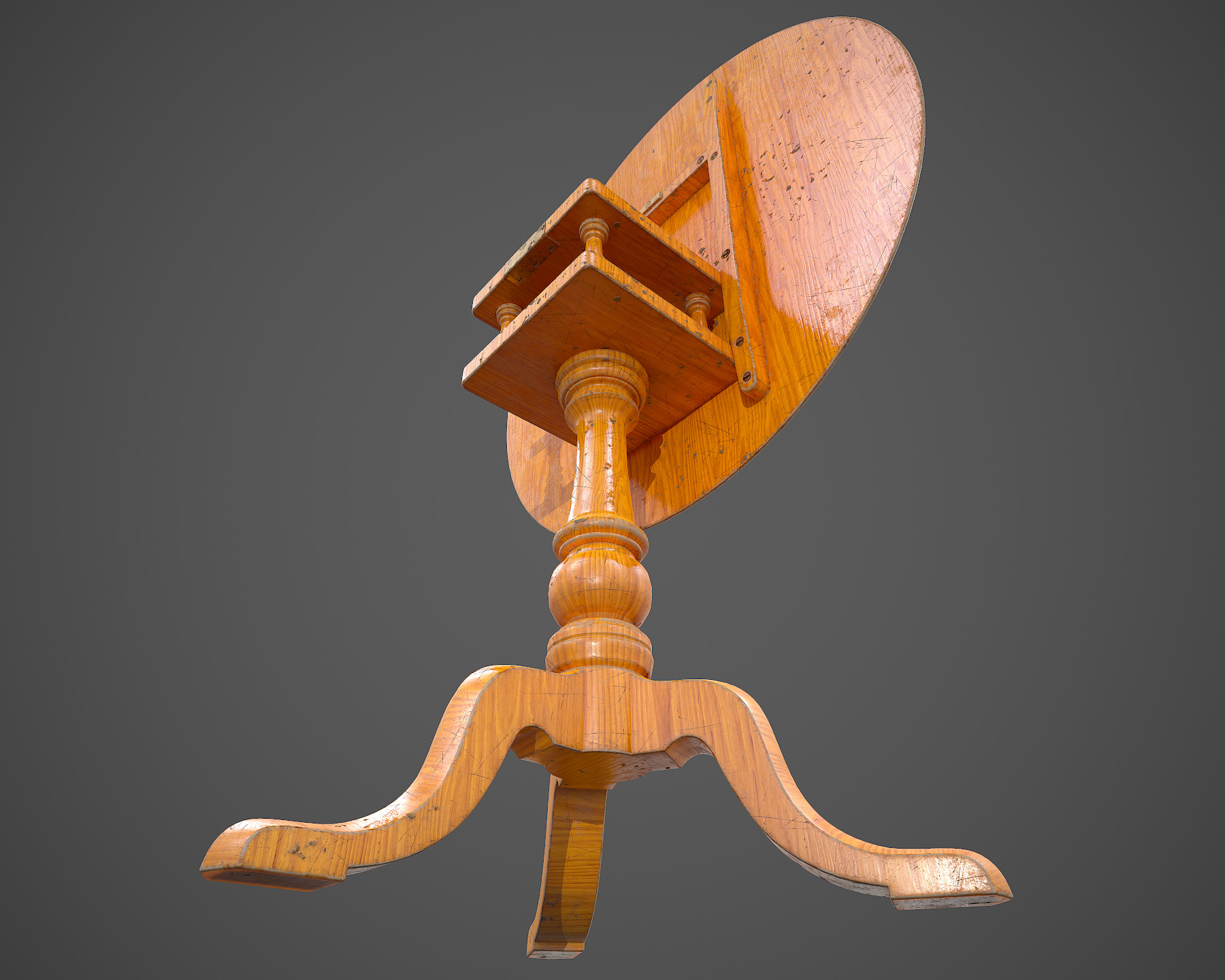 ArtStation - Tilt Top Table - PBR | Game Assets