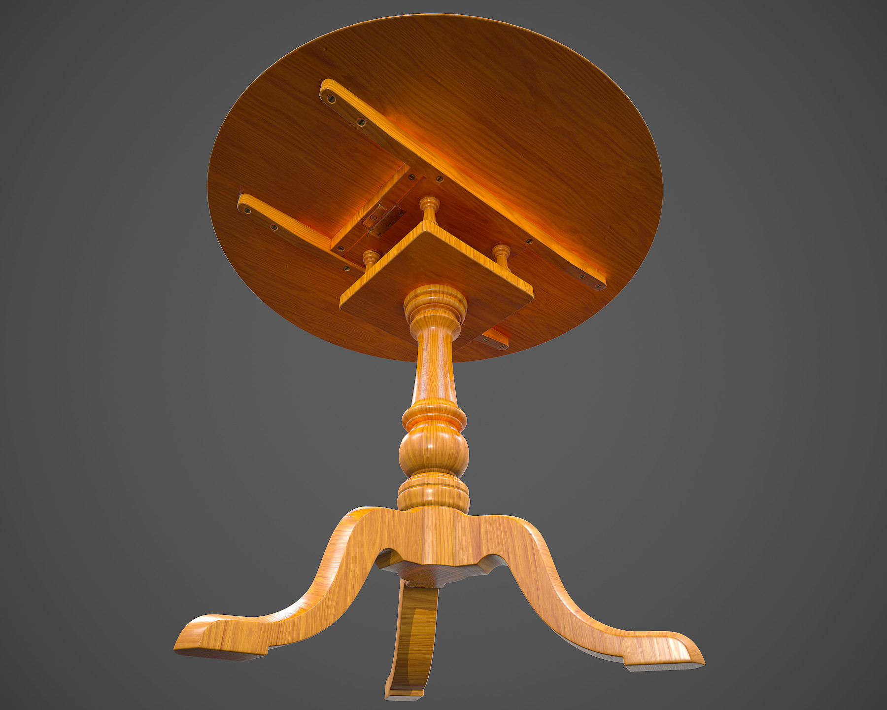 ArtStation - Tilt Top Table - PBR | Game Assets