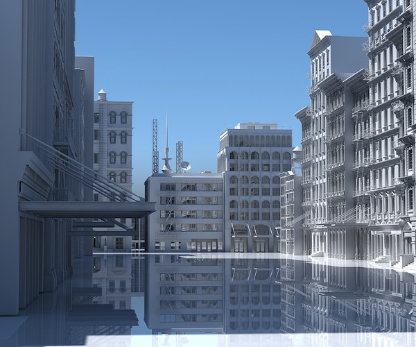 ArtStation - Street Building Facade Collection | Resources