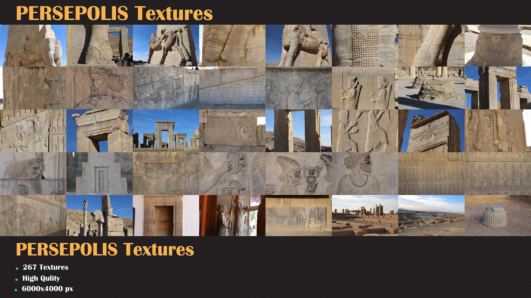 ArtStation - PERSEPOLIS Textures | Resources