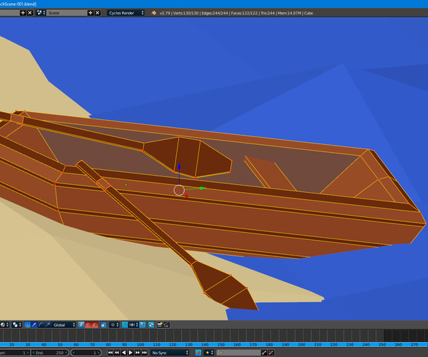 ArtStation - Little Row Boat | Resources