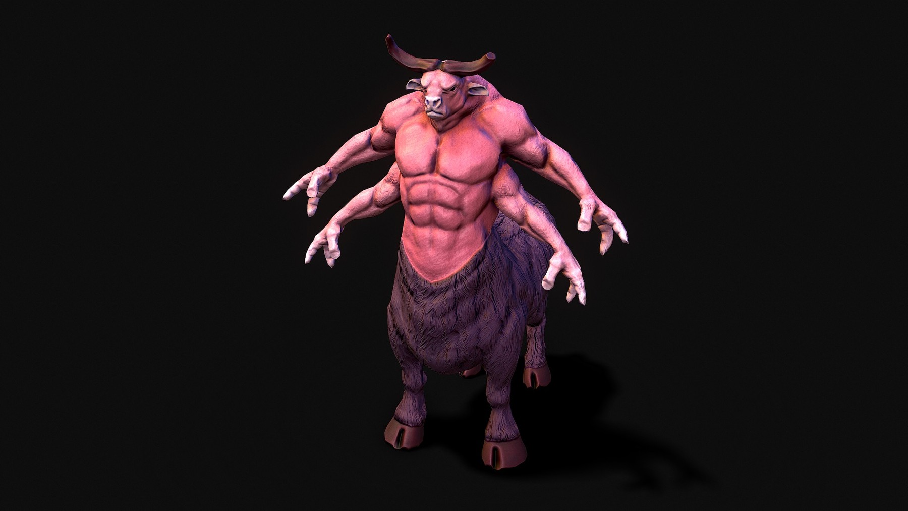 ArtStation - Warrior Bull | Game Assets