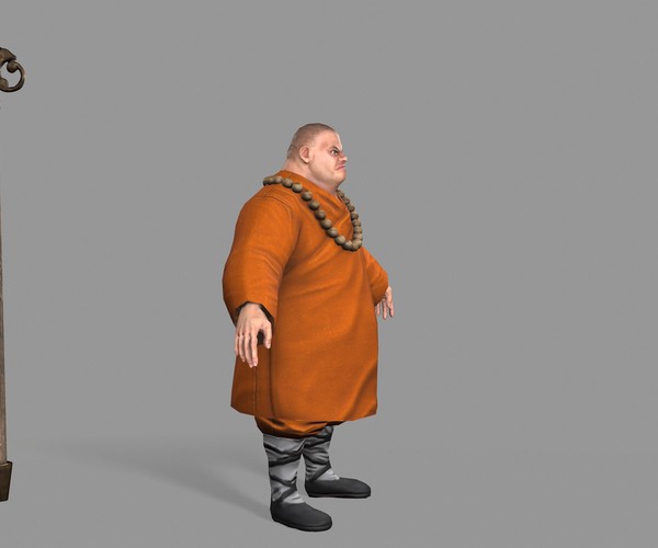 ArtStation - Monk | Game Assets
