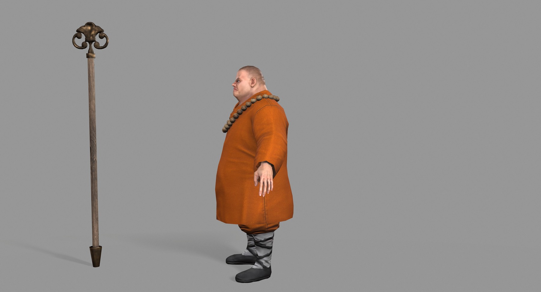 ArtStation - Monk | Game Assets