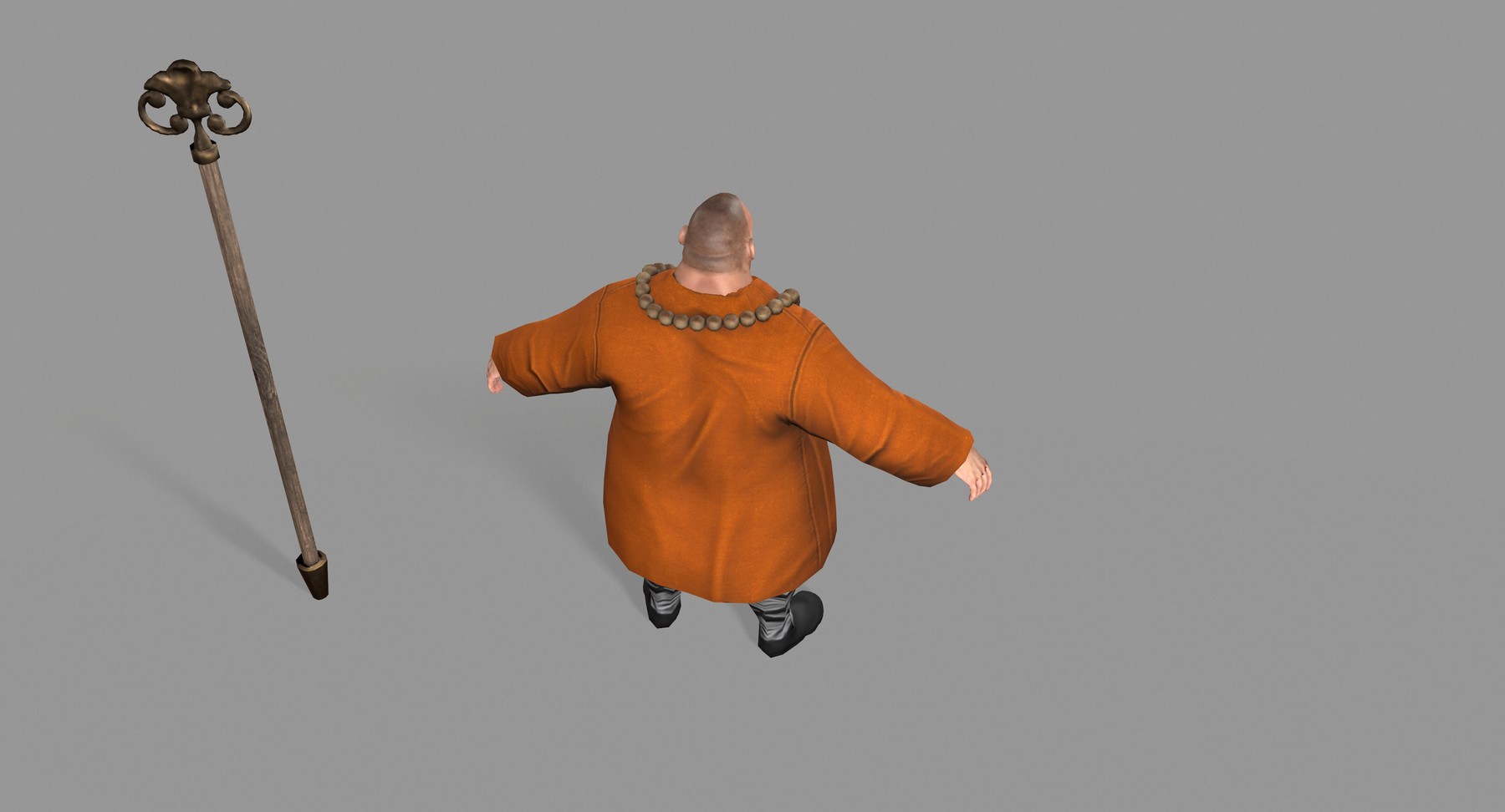 ArtStation - Monk | Game Assets