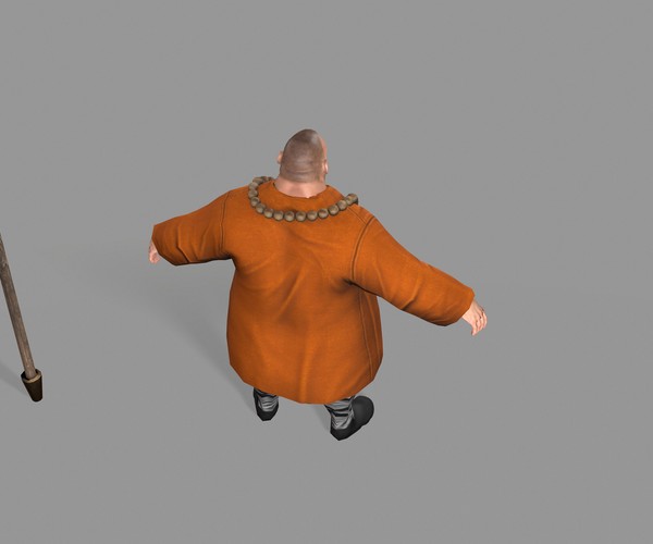 ArtStation - Monk | Game Assets