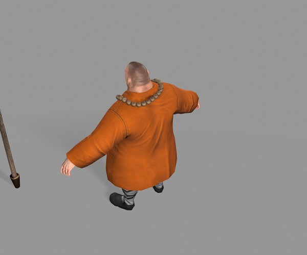 ArtStation - Monk | Game Assets