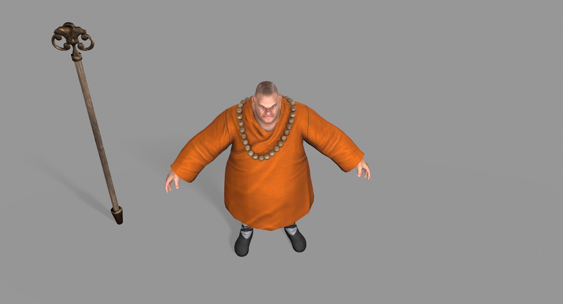 ArtStation - Monk | Game Assets