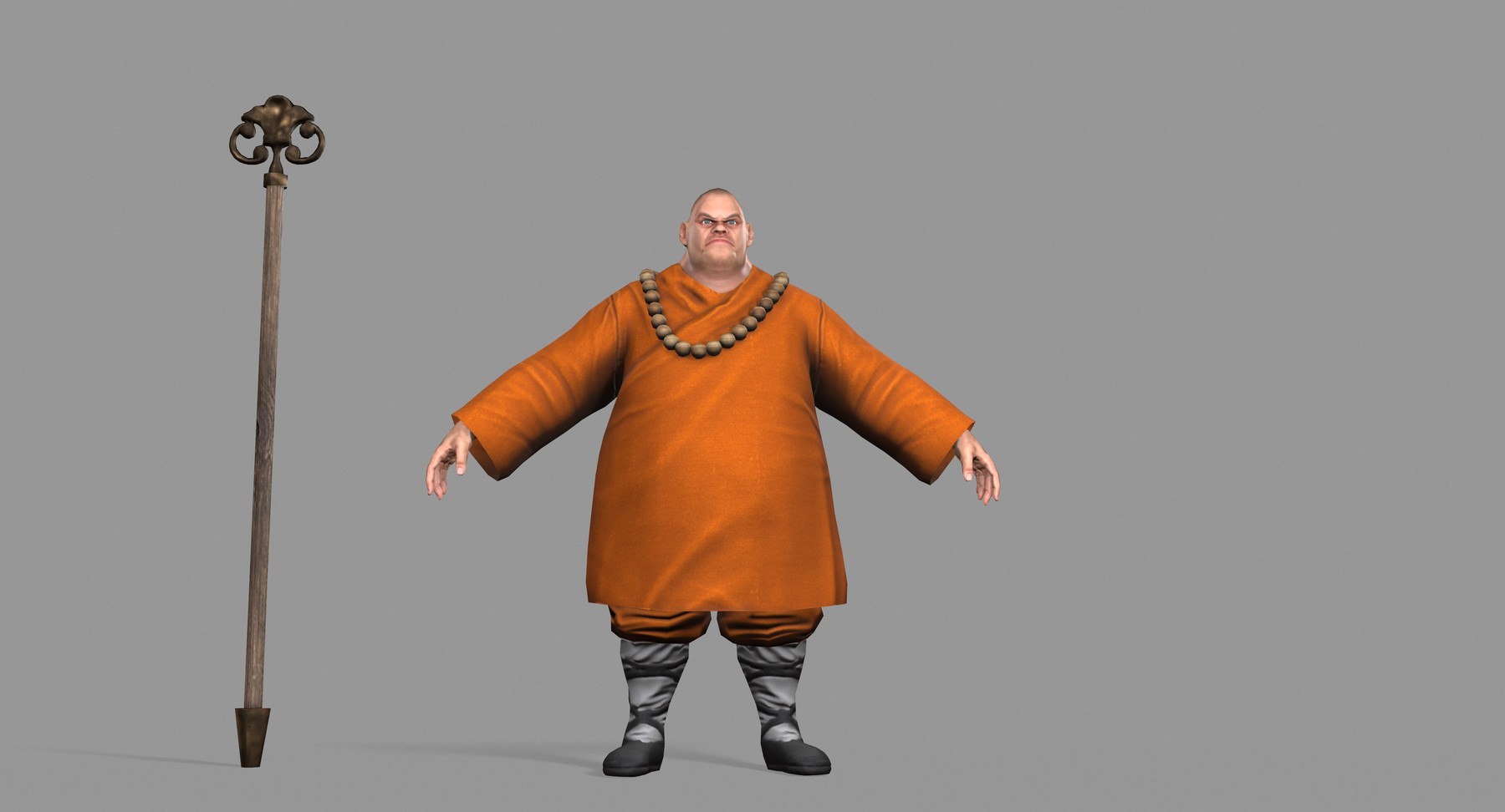 ArtStation - Monk | Game Assets