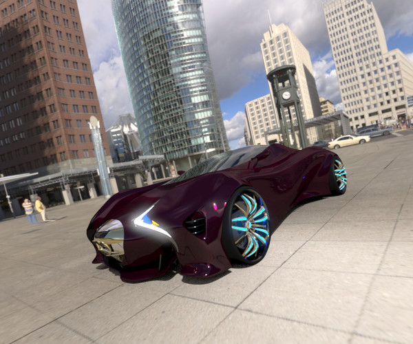 ArtStation - Mercedes Alienware I | Resources