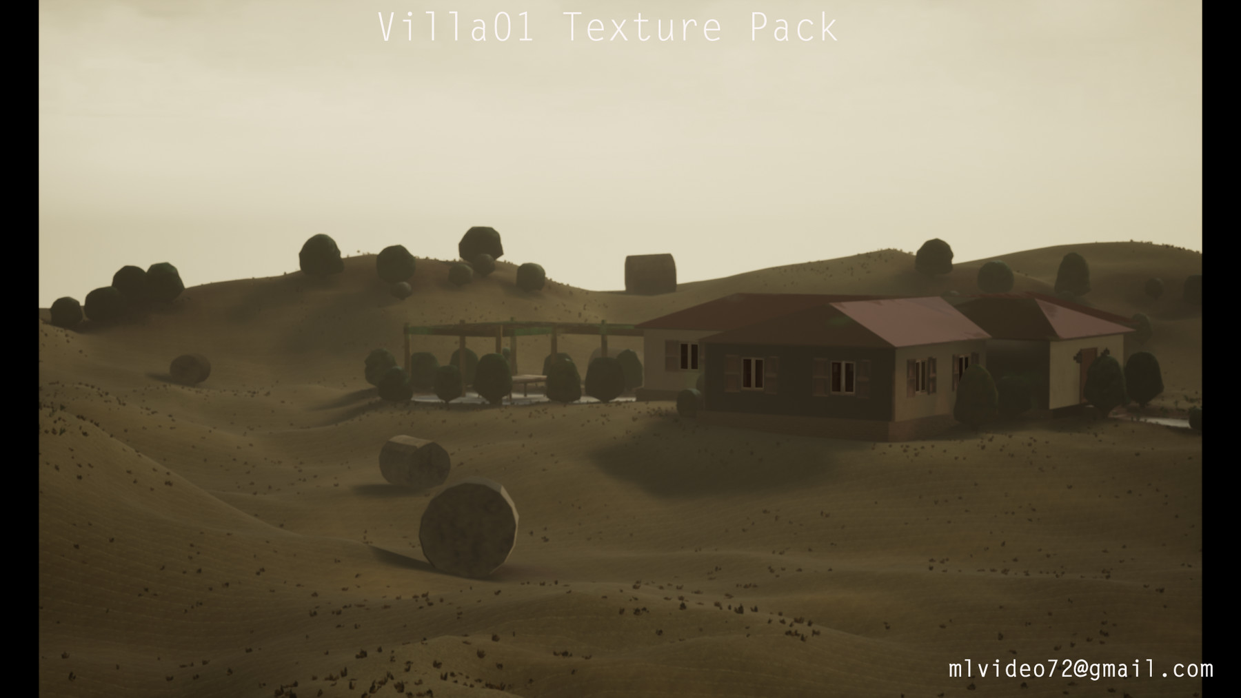 ArtStation - Villa01 Texture Pack | Game Assets