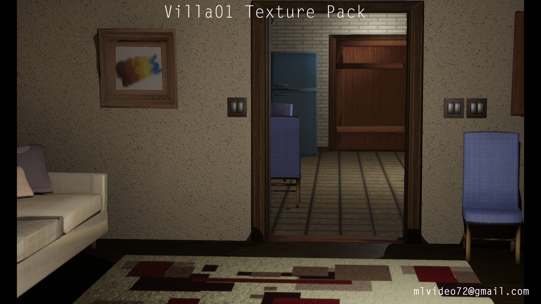 ArtStation - Villa01 Texture Pack | Game Assets