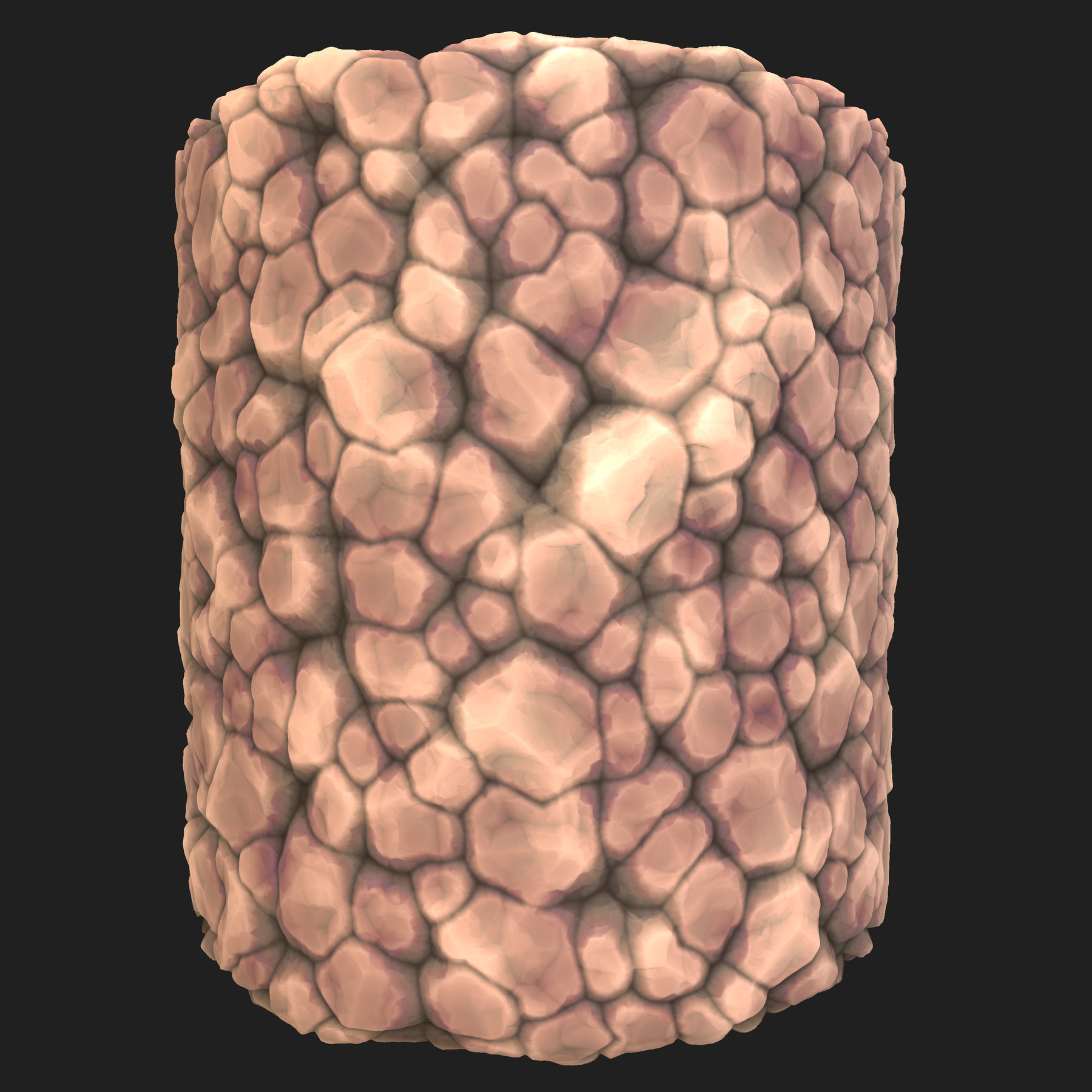 ArtStation - Stylized Ground Rock Substance | Game Assets