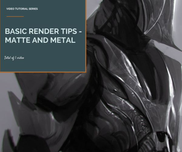 ArtStation - Basic Rendering Tips - Matte and Metal | Tutorials