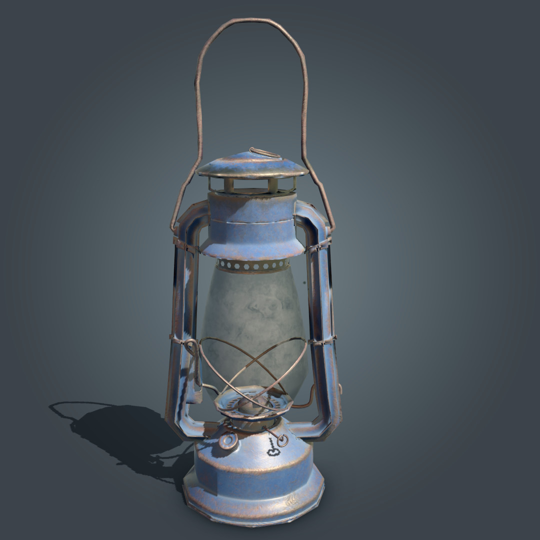 ArtStation - Old fashioned lantern | Game Assets