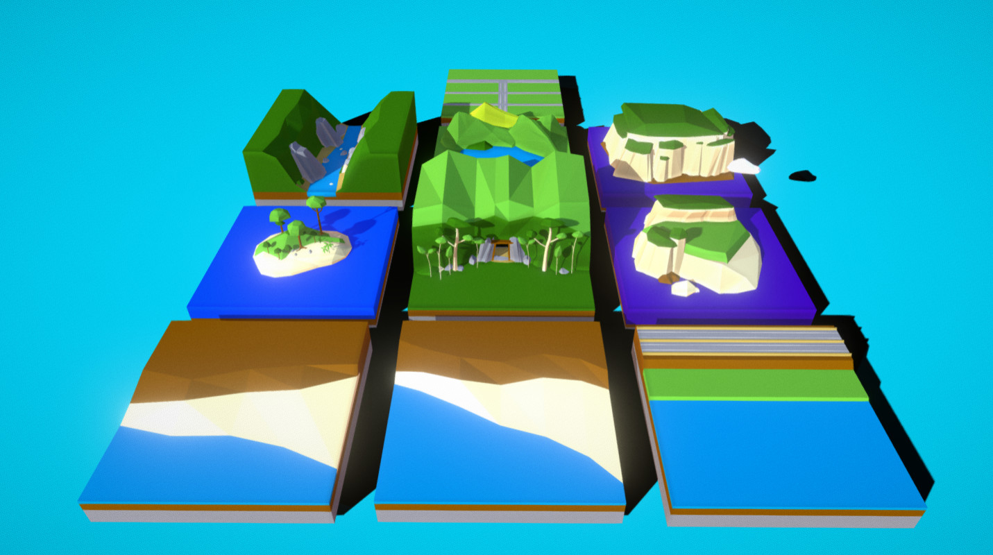 ArtStation - (195 models) HIE Game Ready Mega Lowpoly Pack2.0 | Game Assets