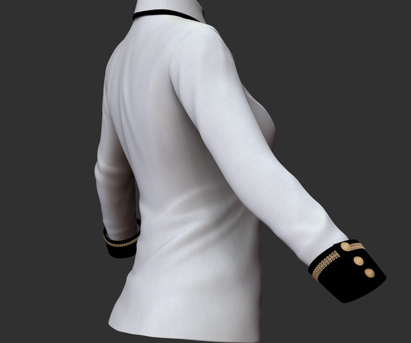 ArtStation - Female Blouse V2 | Resources