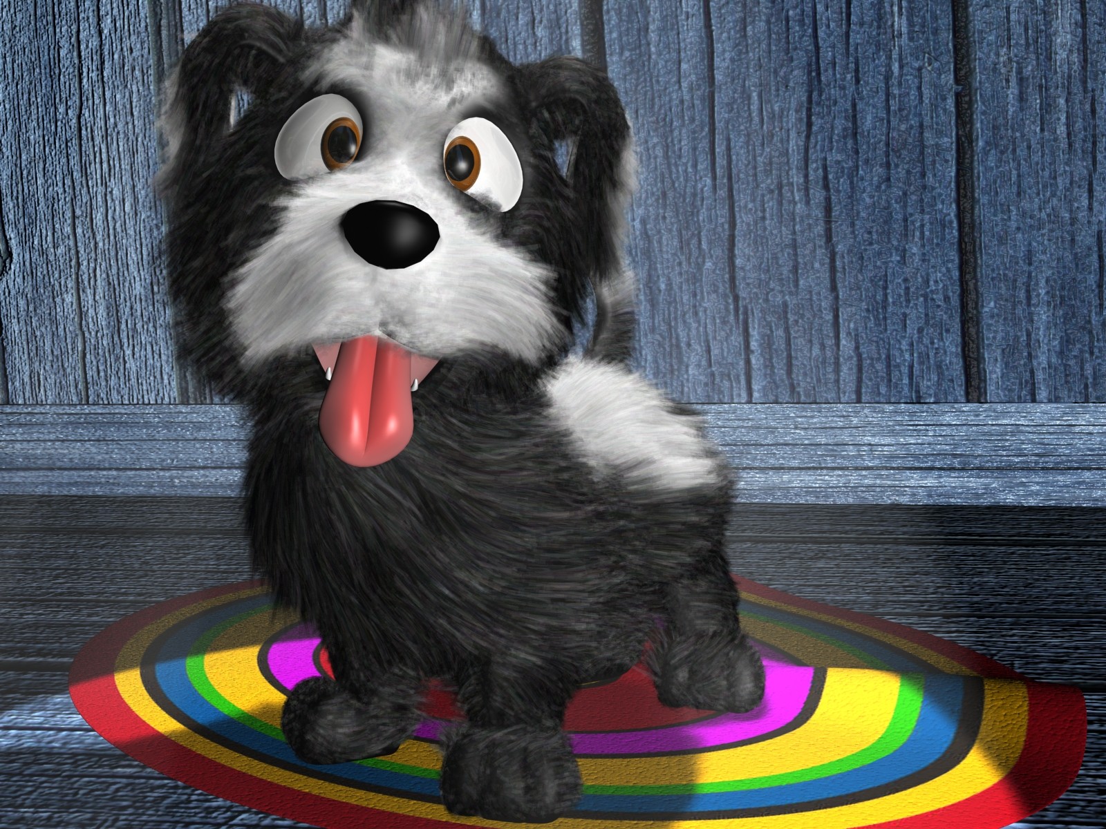 ArtStation - Cartoon Dog Rigged | Resources