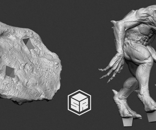 ArtStation - Creature - 3D Print Ready | Resources
