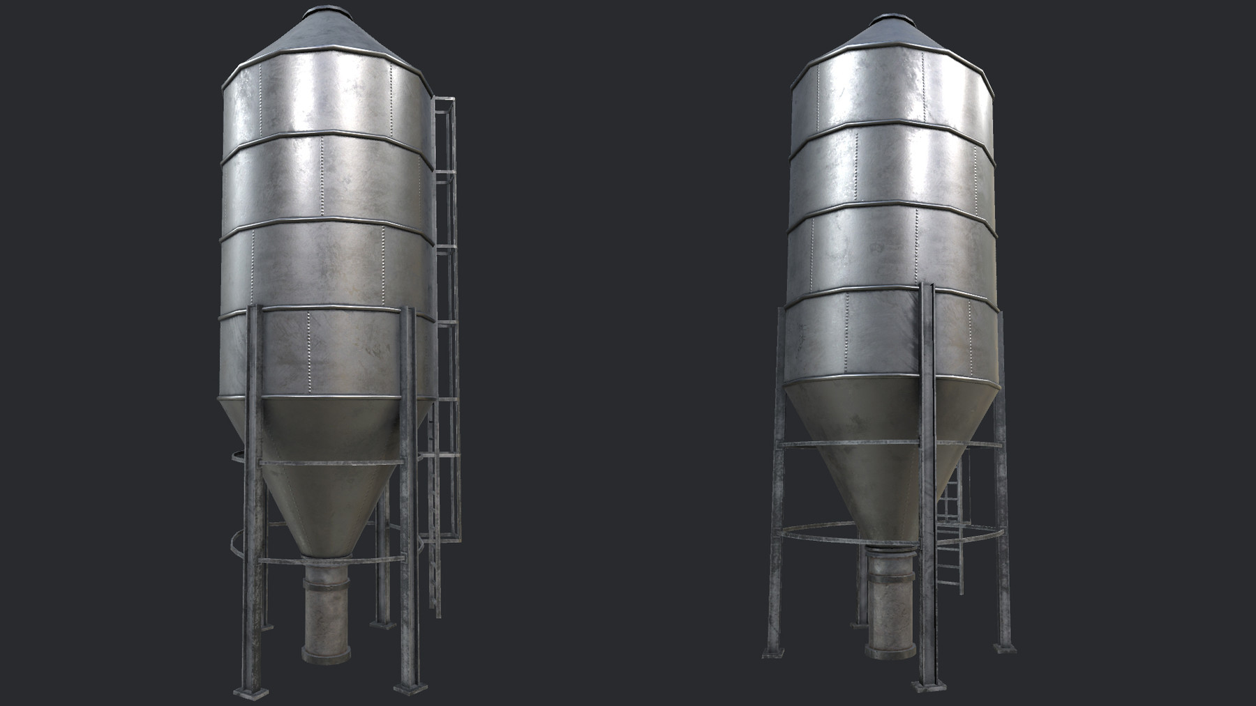 ArtStation - Farm Silo 4 PBR | Game Assets