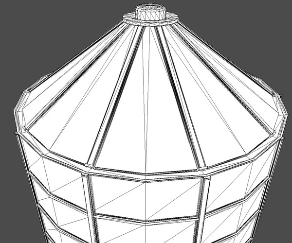 ArtStation - Farm Silo 6A PBR | Game Assets