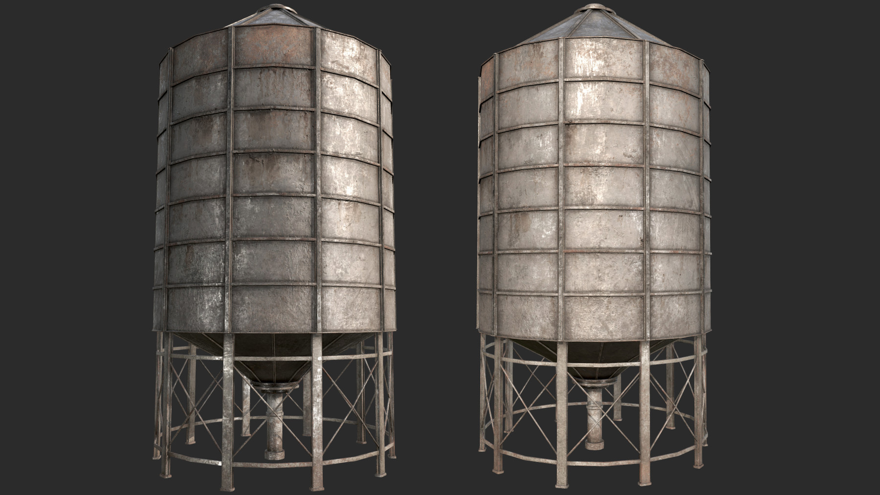 ArtStation - Farm Silo 6B | Game Assets