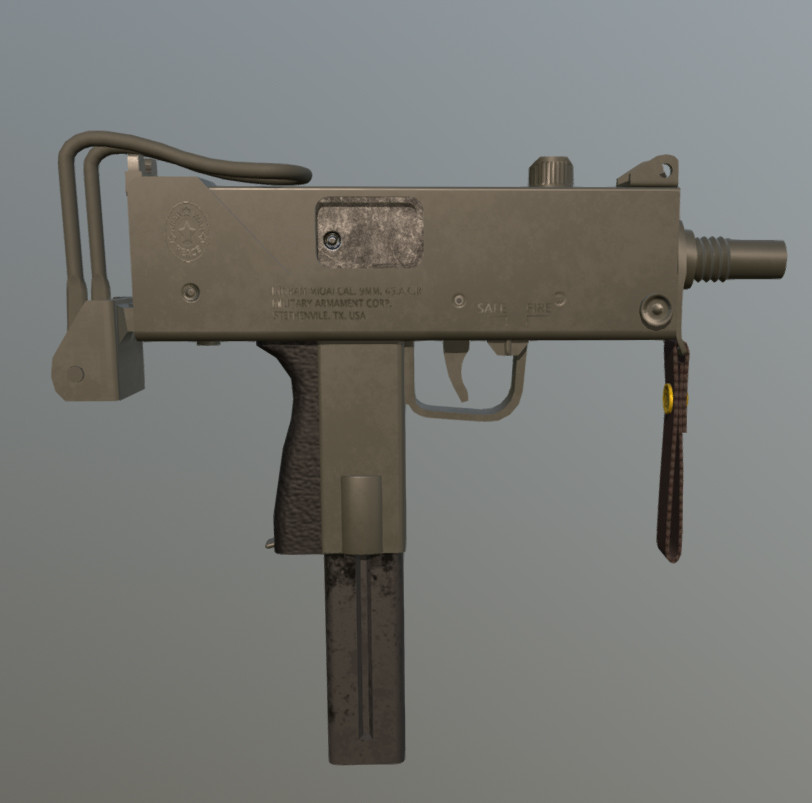 ArtStation - Mac 10 | Game Assets