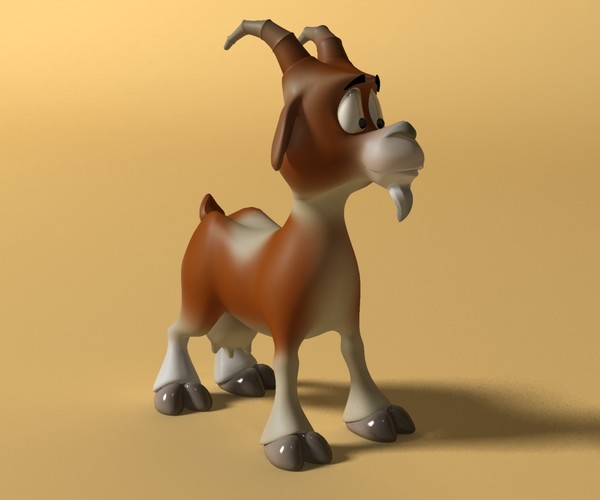 ArtStation - cartoon goat Rigged | Resources