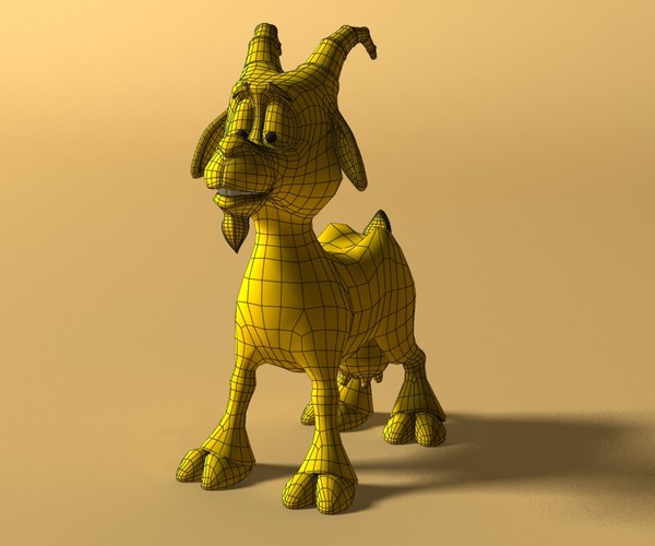 ArtStation - cartoon goat Rigged | Resources