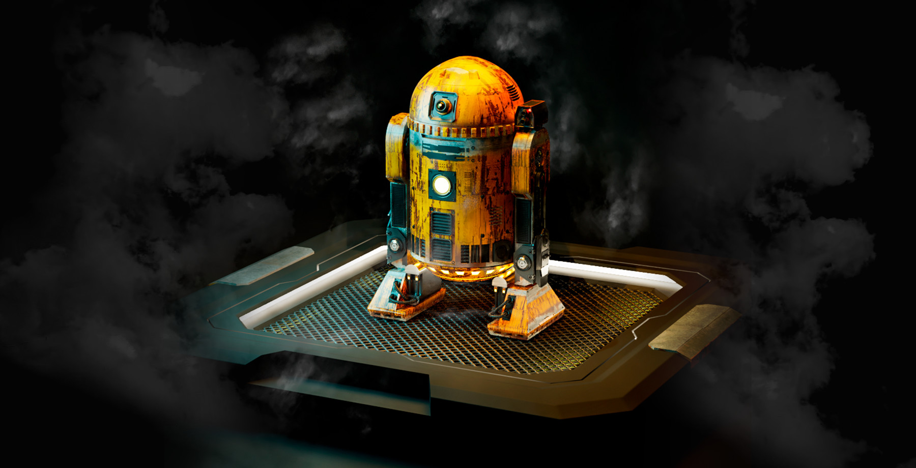 ArtStation - R2-D2 | After Battle | Resources
