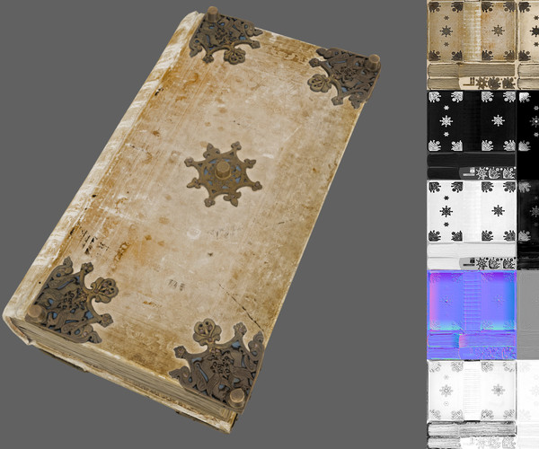 ArtStation - Ancient Book | Game Assets