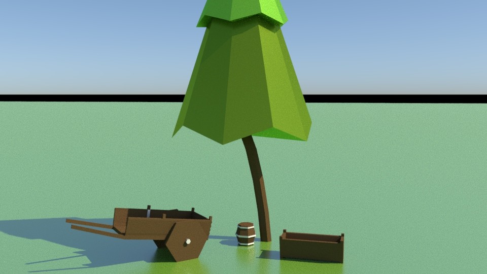 ArtStation - Low poly assets. | Game Assets