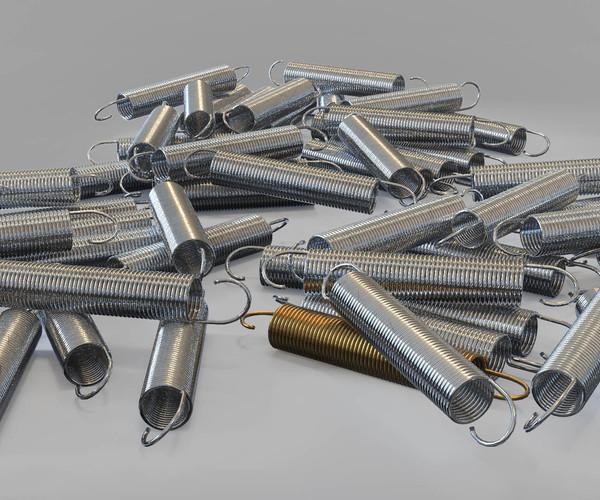 ArtStation - steel spring | Resources