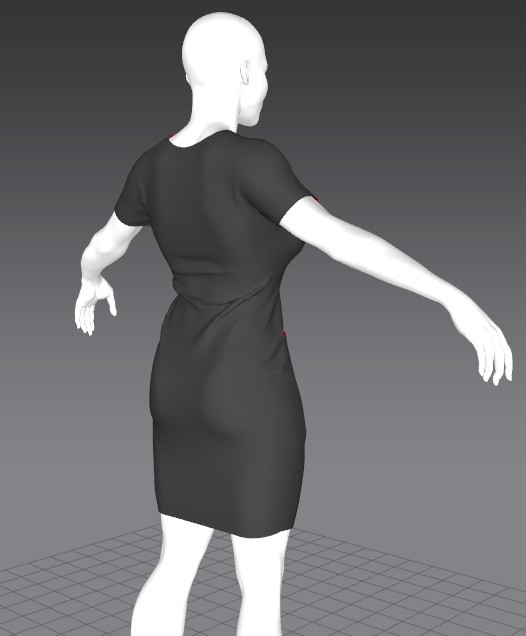 ArtStation - Clothes for Marvelous Designer: Dress02 | Game Assets